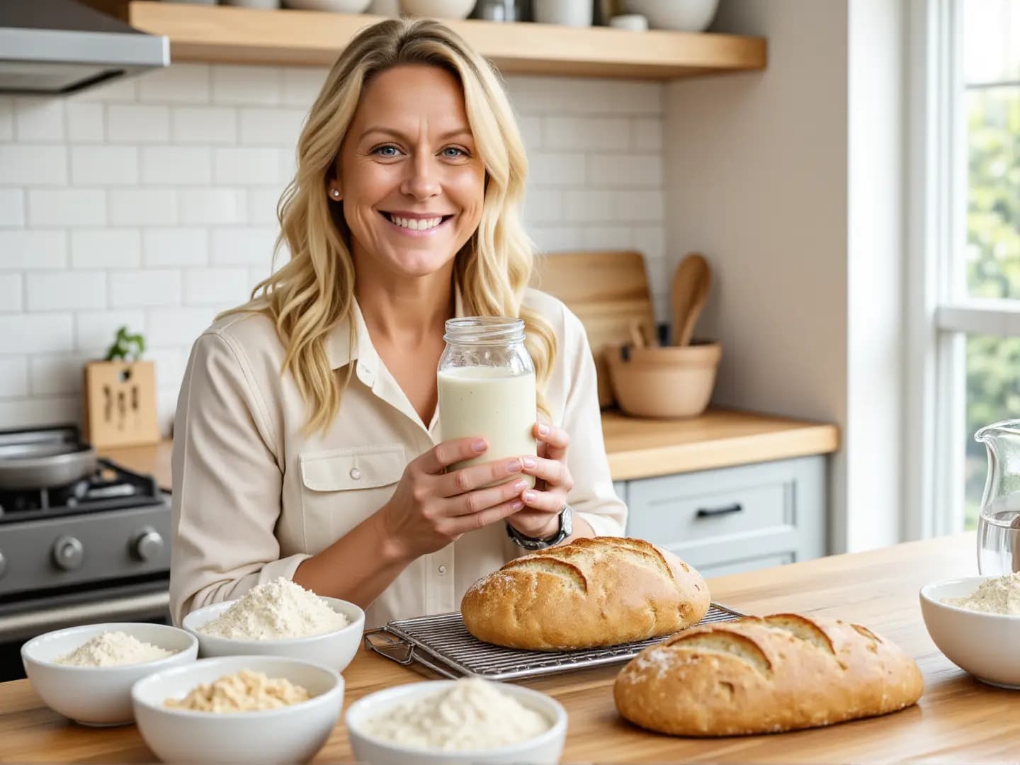 How to Make Sourdough Bread with Levain - FlavaNova